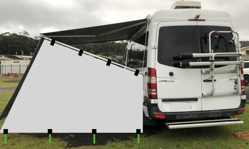 Campervan Privacy Screen | Compact RV